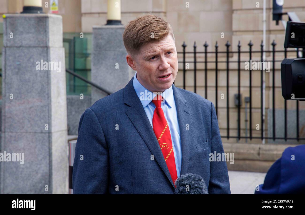 London, UK. 26th Aug, 2023. Eddie Dempsey, Senior Assistant General ...