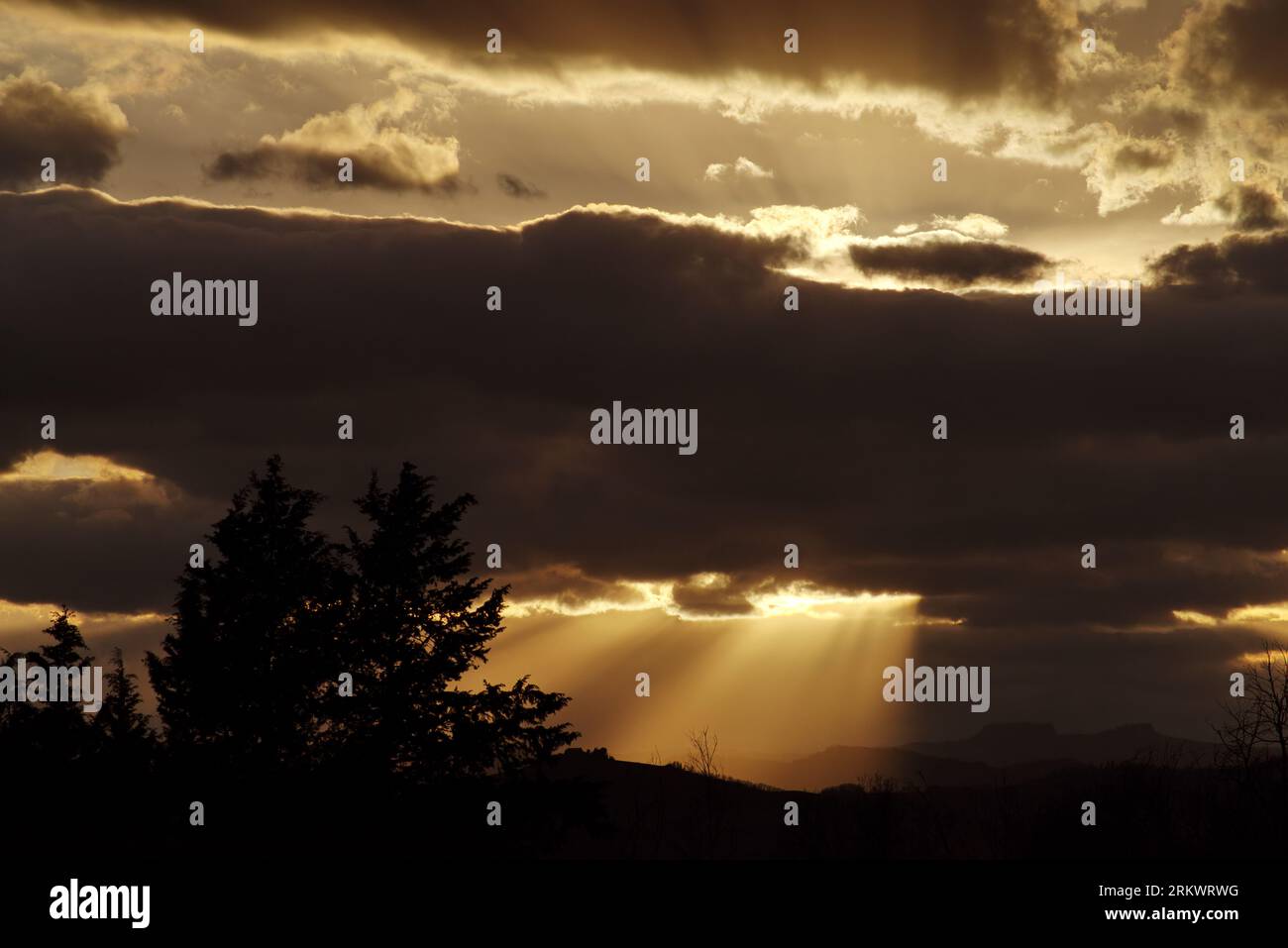 Crepuscolo crepuscolo tramonto sera crepuscolo hi-res stock photography ...