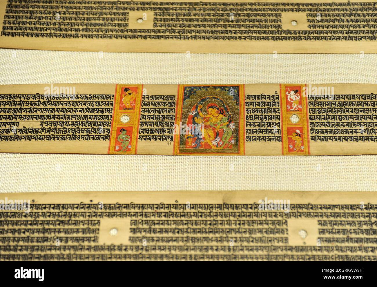 Palm leaf manuscripts hi-res stock photography and images - Alamy