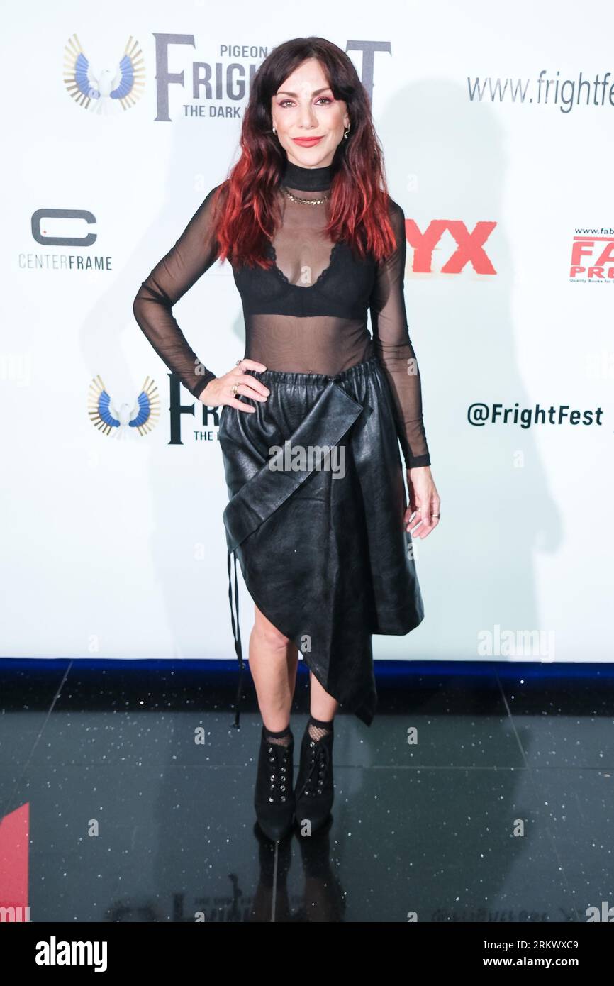 London, UK. 25th Aug, 2023. Emily Booth photographed at the World ...