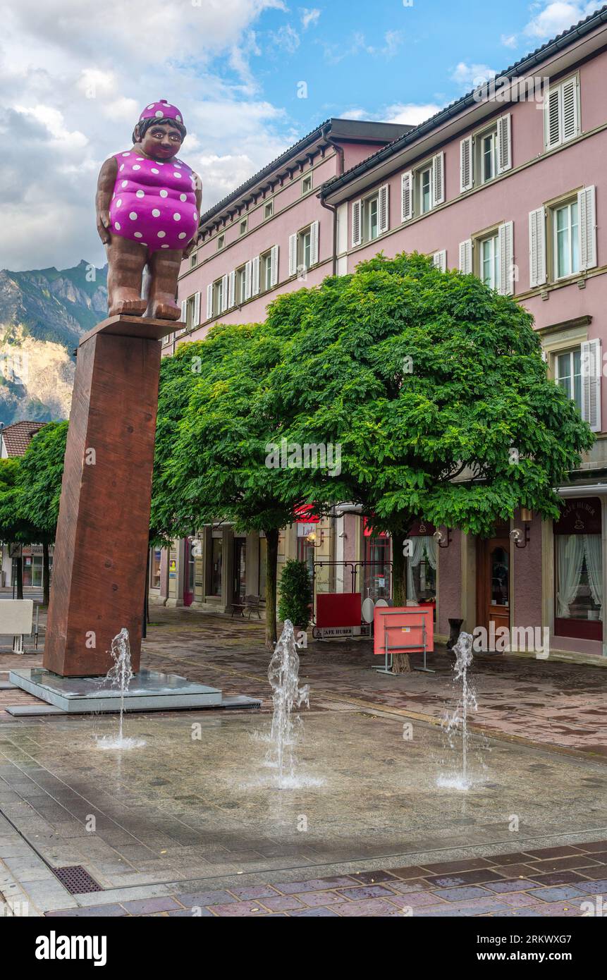 Bad Ragaz, Switzerland - July 25, 2023: Europe largest open-air ...