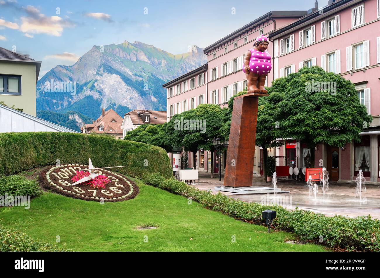 Bad Ragaz, Switzerland - July 25, 2023: Europe largest open-air ...