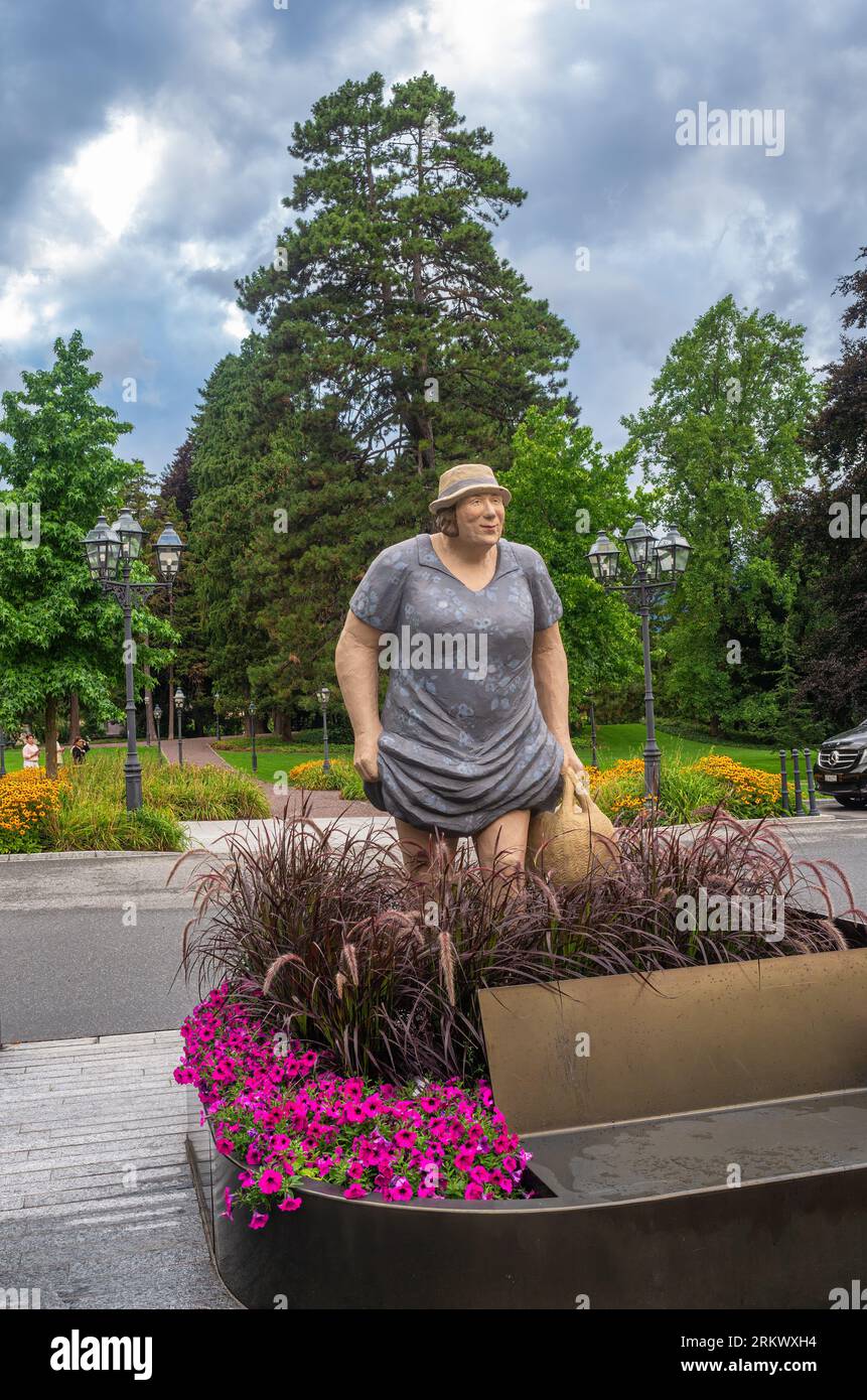 Bad Ragaz, Switzerland - July 25, 2023: Europe largest open-air ...