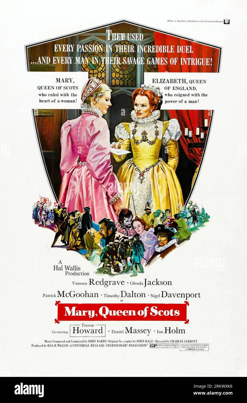 MARY, QUEEN OF SCOTS (1971), directed by CHARLES JARROTT. Credit ...