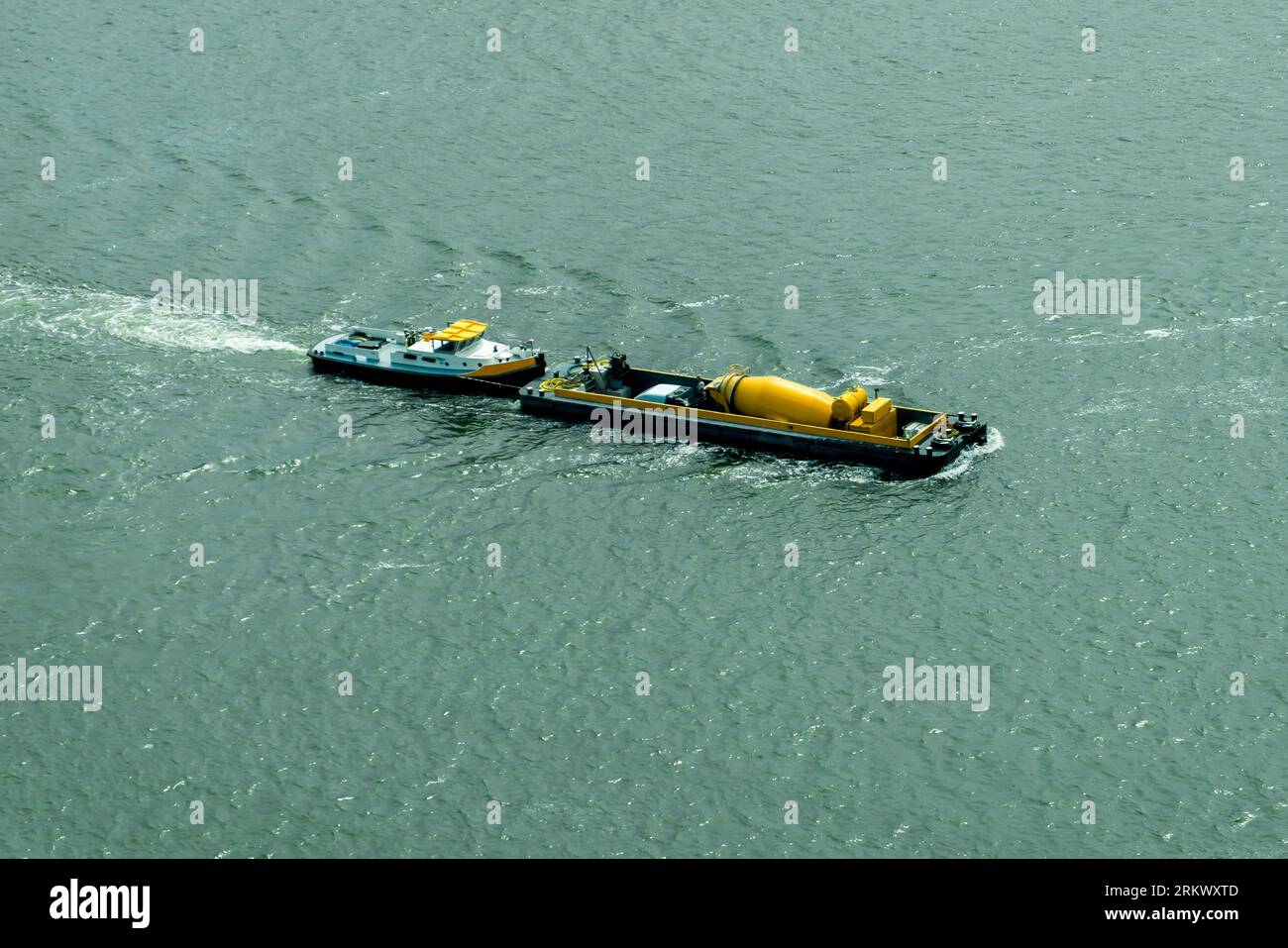 Ship designed for use in construction work at sea Stock Photo - Alamy