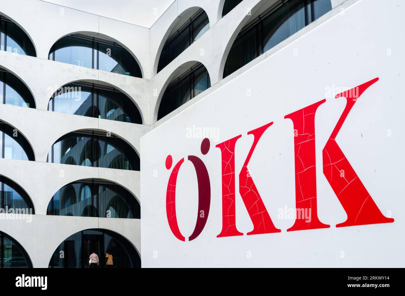 Okk logo design hi-res stock photography and images - Alamy