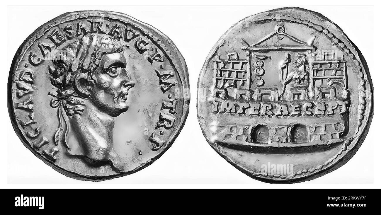Photo roman coins hi-res stock photography and images - Alamy
