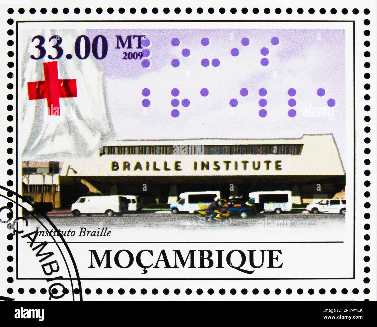 Louis braille postage stamp hi-res stock photography and images - Alamy