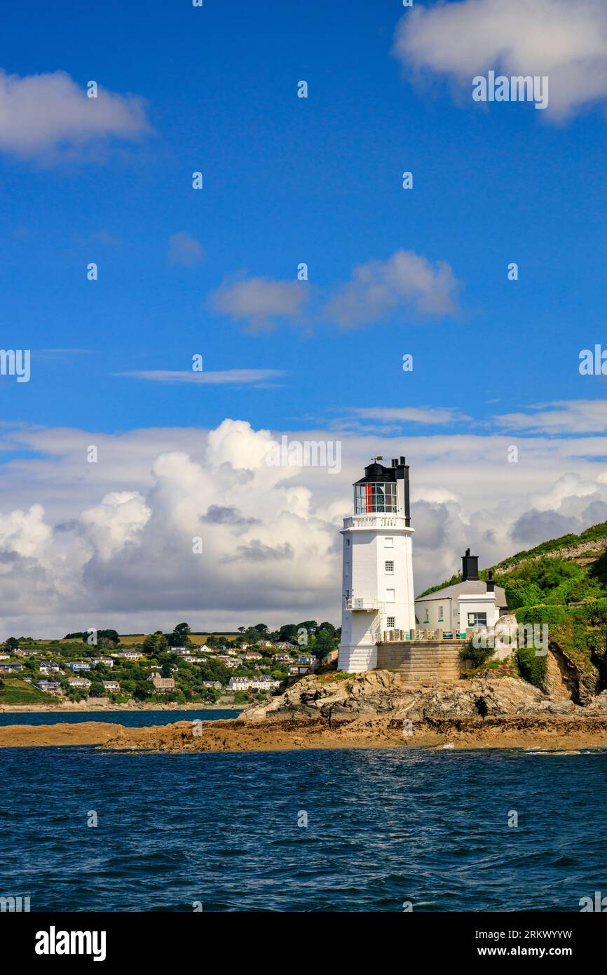 St Anthony's lighthouse guides vessels into Falmouth harbour from the ...