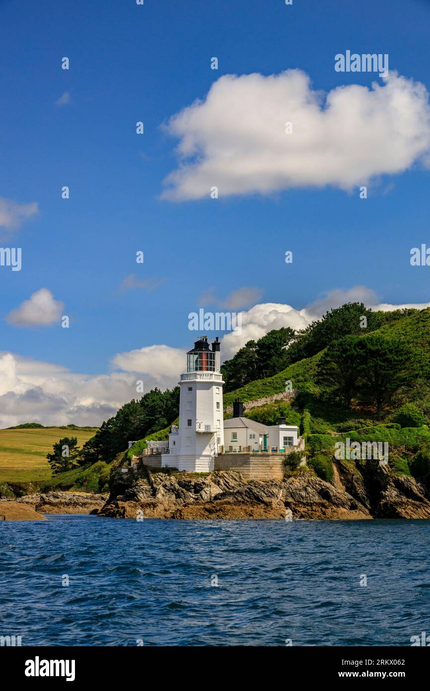 St Anthony's lighthouse guides vessels into Falmouth harbour from the ...