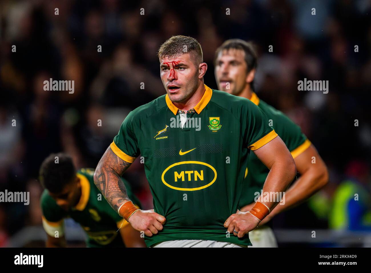 LONDON, UNITED KINGDOM. 25st, Aug 23. Malcolm Marx of Springboks ...