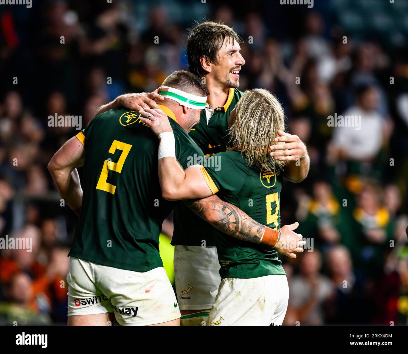 LONDON, UNITED KINGDOM. 25st, Aug 23. Malcolm Marx of Springboks ...