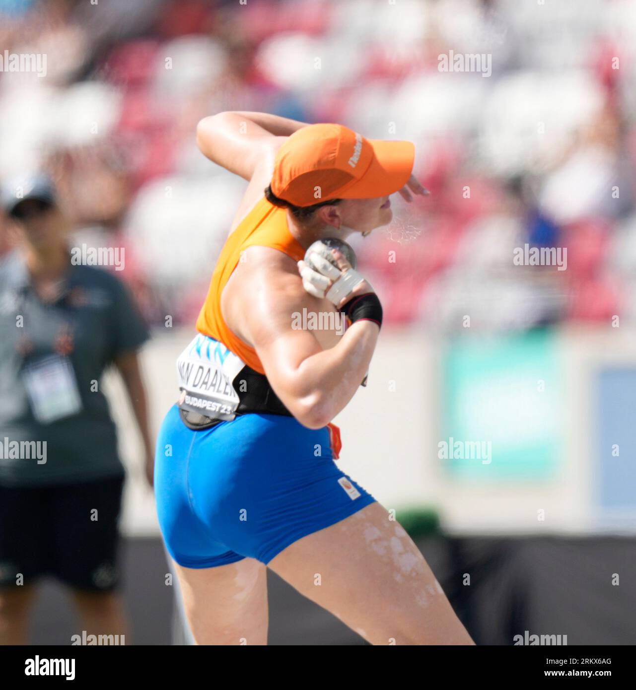 Budapest,HUN, 26 Aug 2023 Alida Van Dallen (NED) in action during the ...