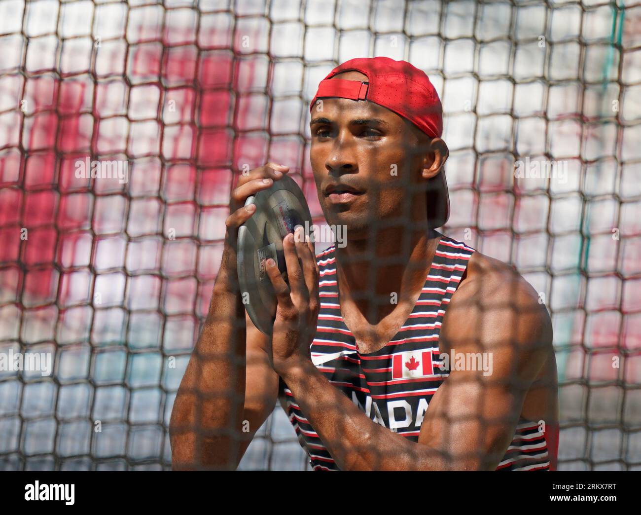 Discus throw men decathlon hi-res stock photography and images - Alamy