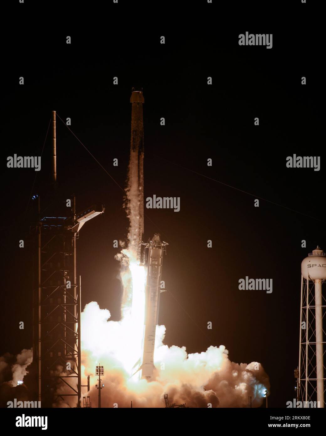 Kennedy Space Center, United States. 26th Aug, 2023. The SpaceX Falcon ...
