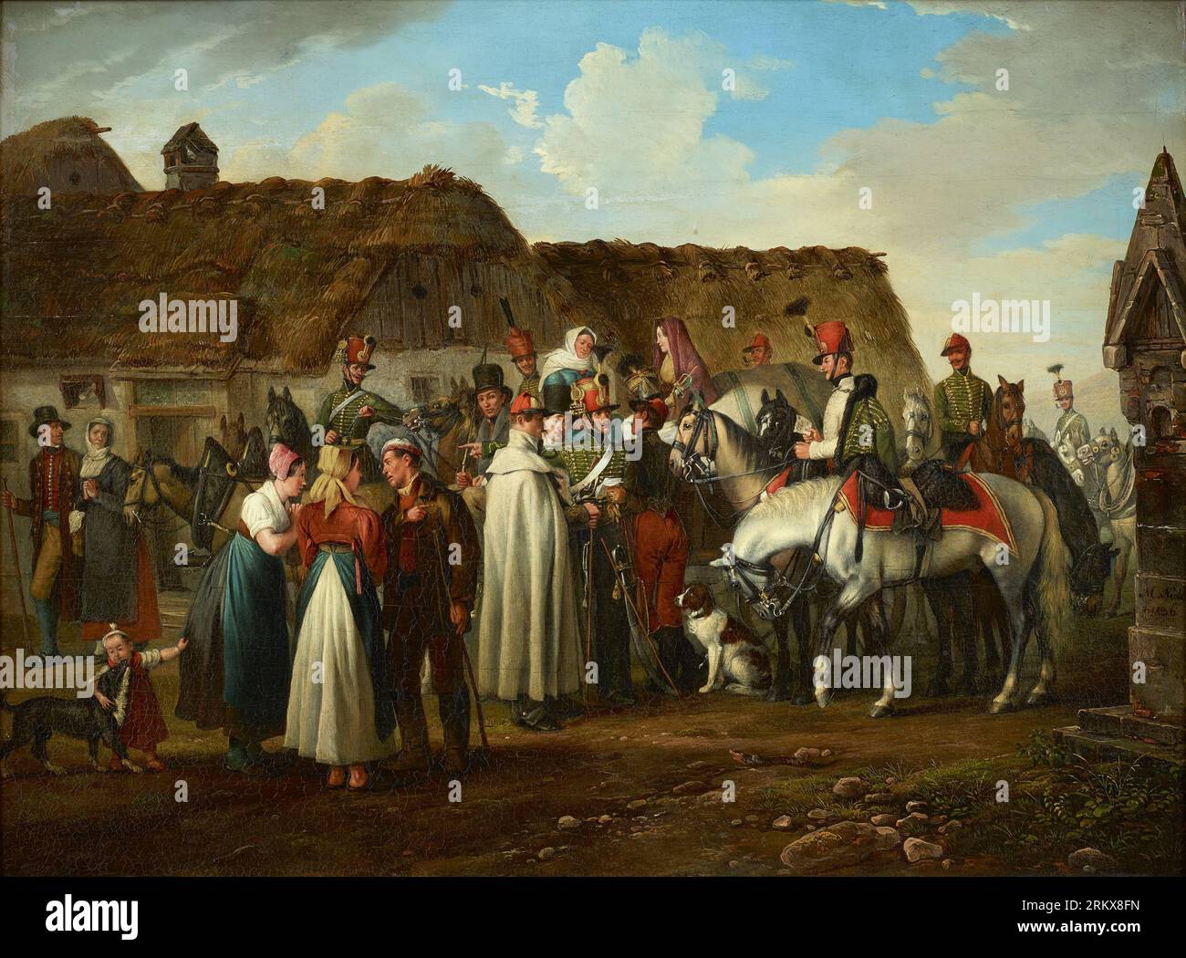 Hussars quartering hi-res stock photography and images - Alamy