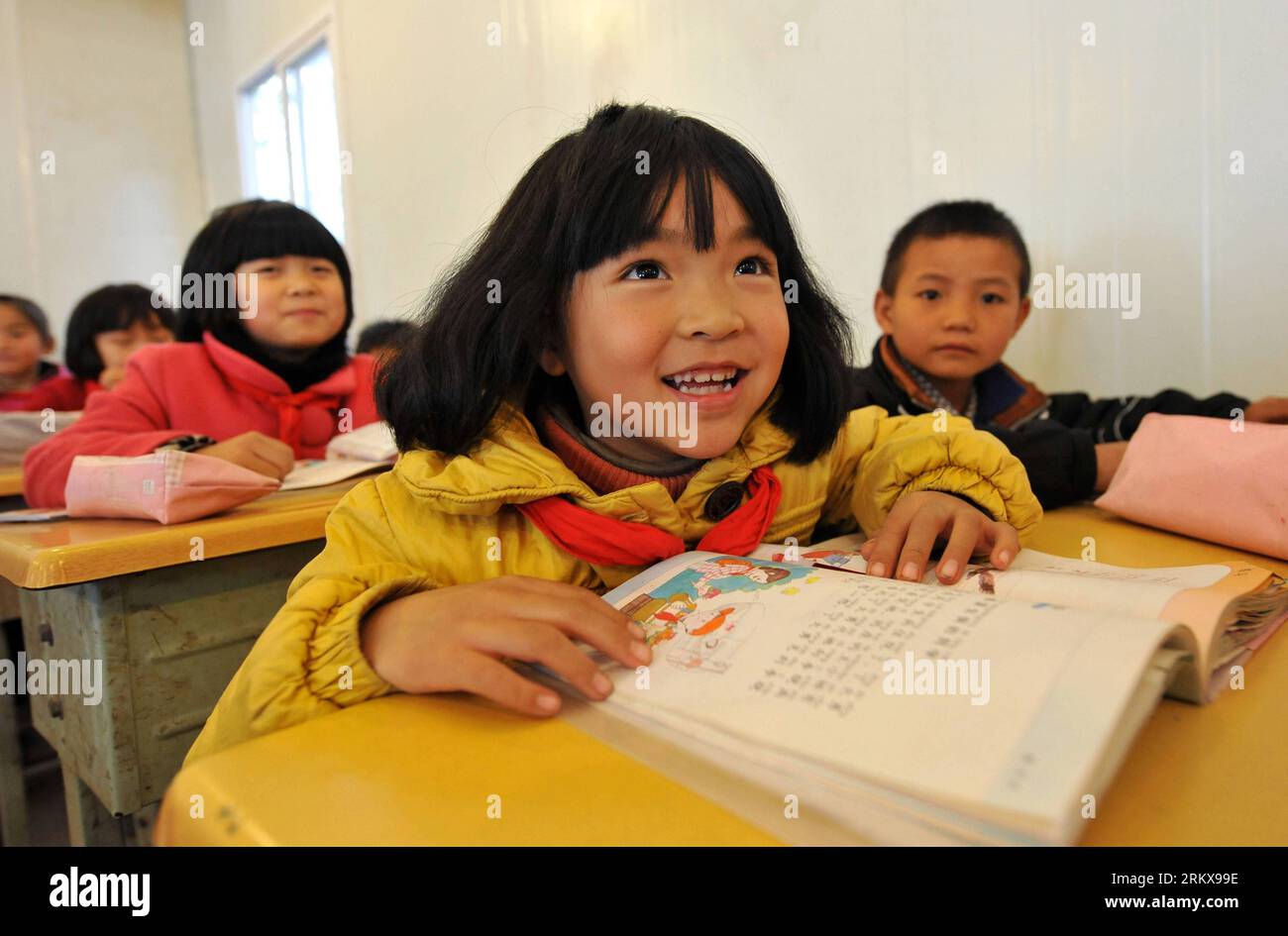 Earthquake affected school classroom hi-res stock photography and ...