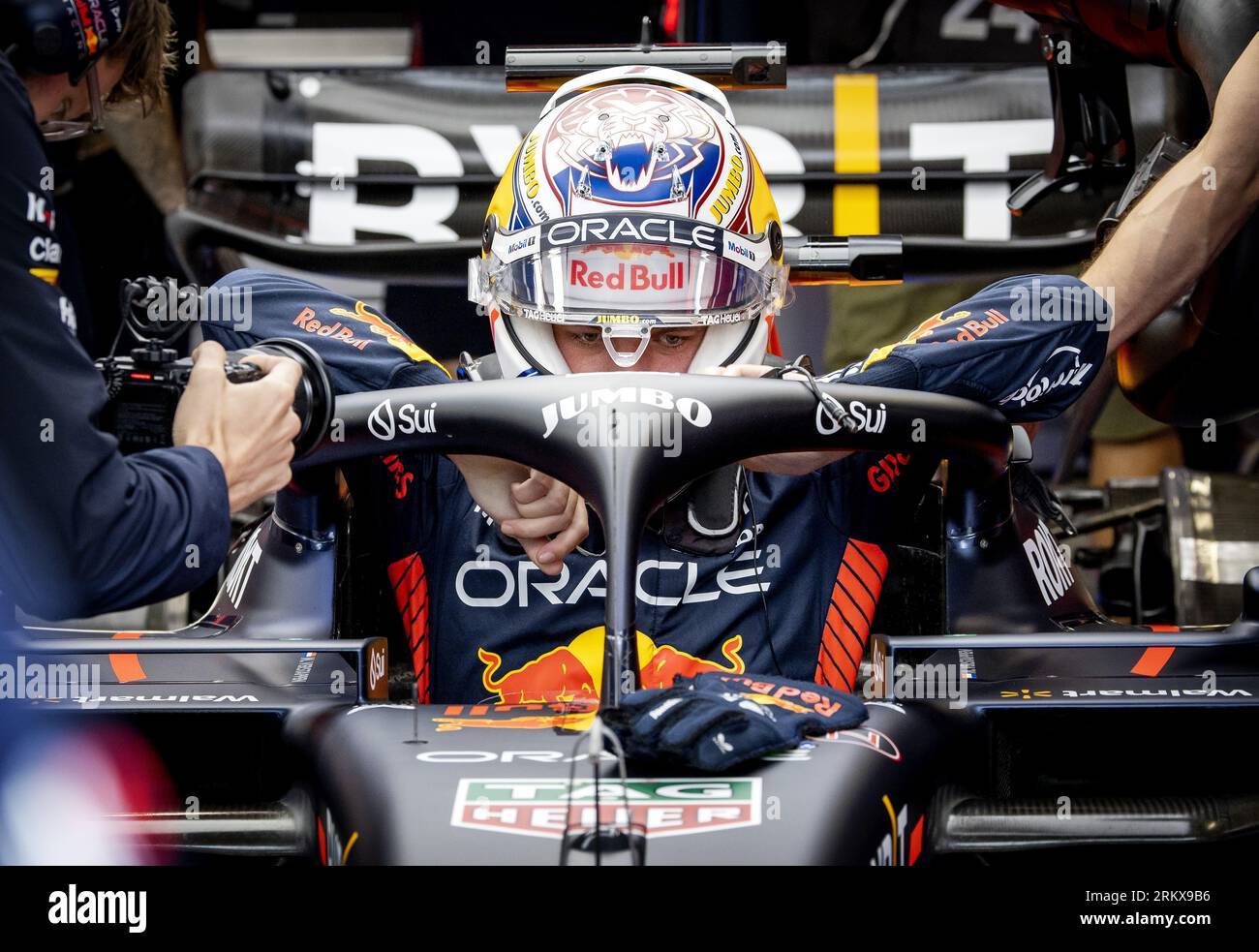 Pitstop verstappen hi-res stock photography and images - Alamy