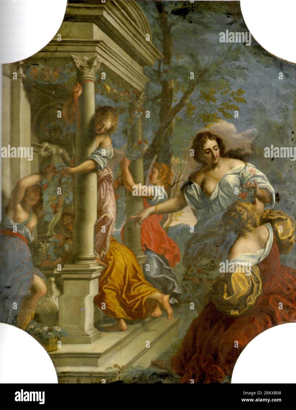 Jungfrauen schmucken einen tempel hi-res stock photography and images ...