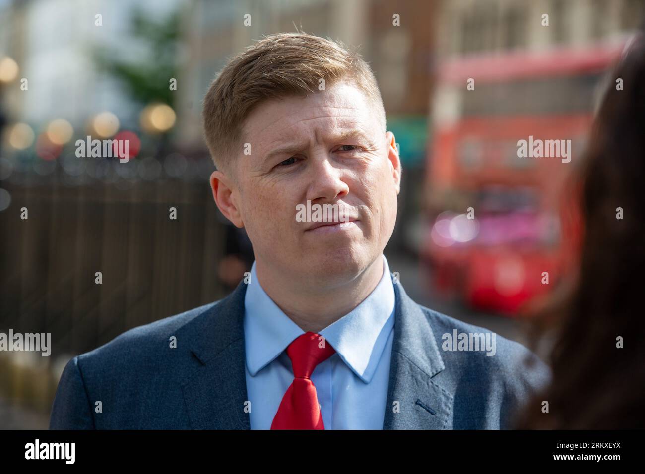 London, United Kingdom. August 26 2023. The Assistant General Secretary ...