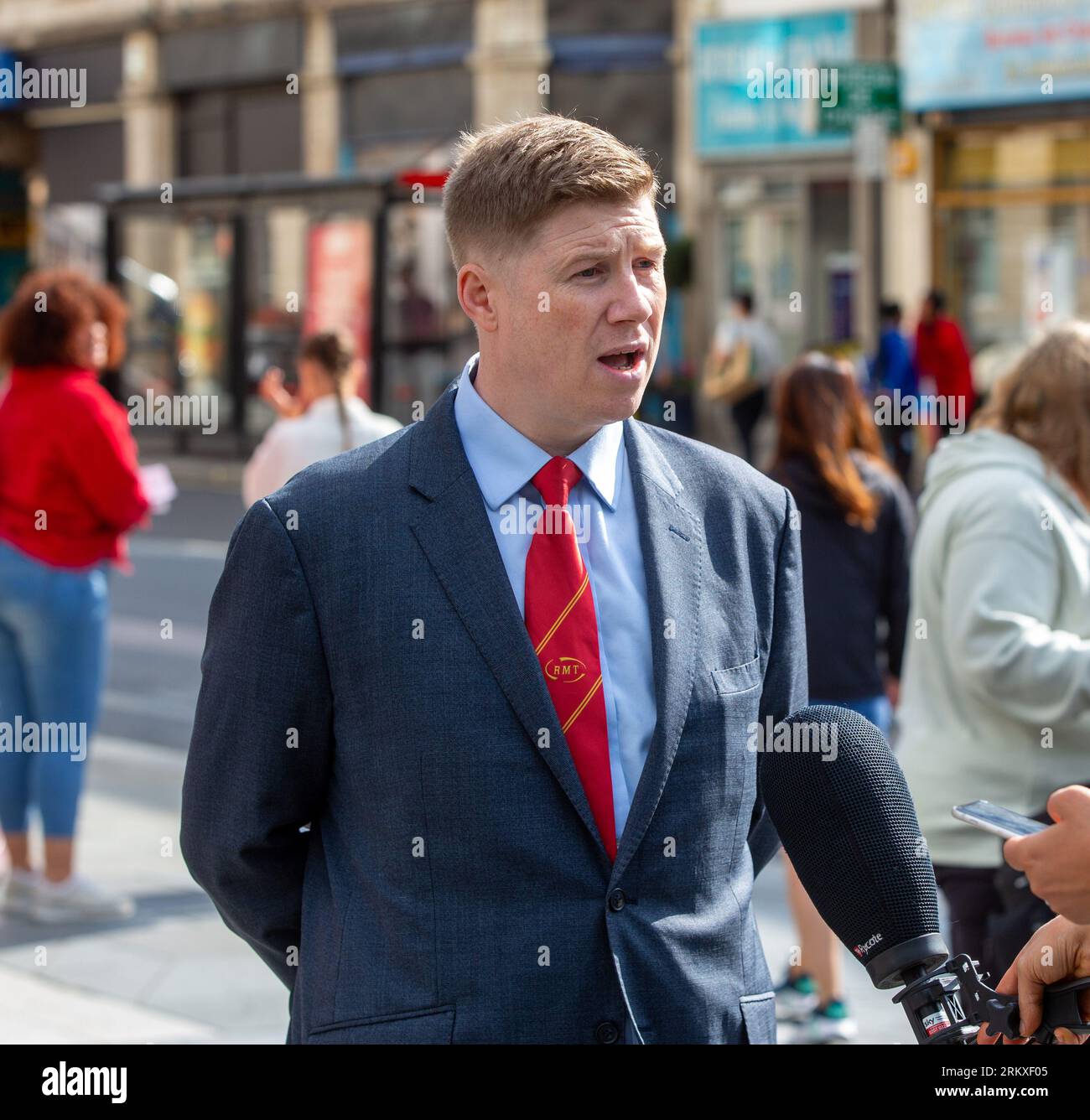 London, United Kingdom. August 26 2023. The Assistant General Secretary ...