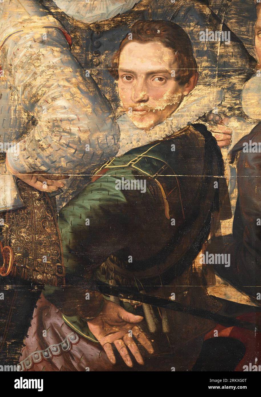 Portrait of Jasper van Nes (fragment of militiapiece) 1604; 1604 by ...