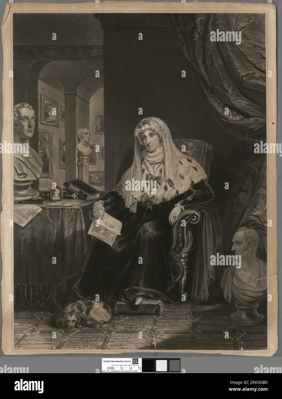 Anne Wellesley, Countess of Mornington 1839 by Thomas Hodgetts Stock ...