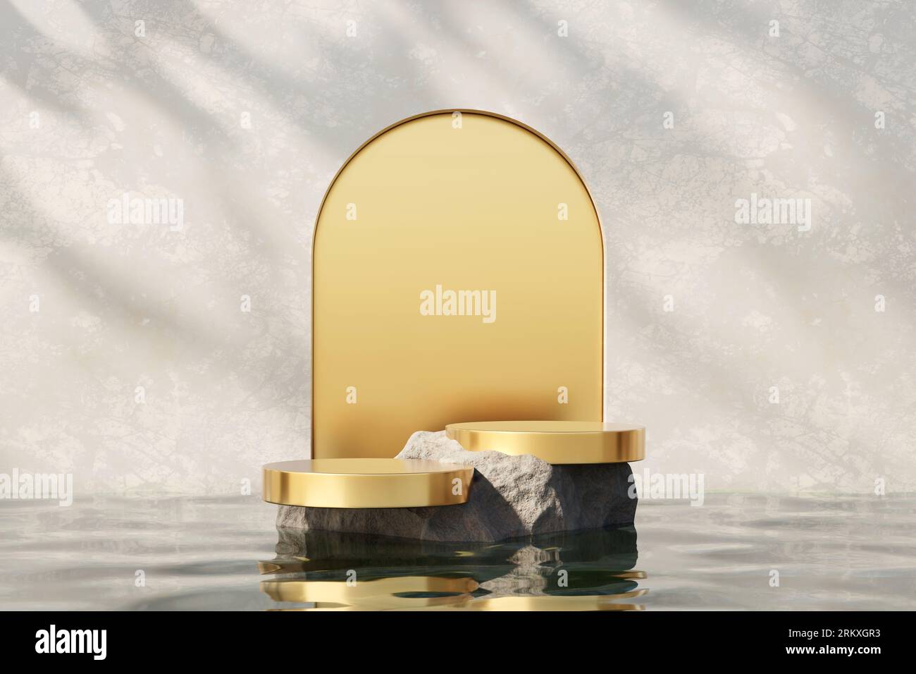 Abstract Exotic Minimal Modern Podium Platform For Product Display ...