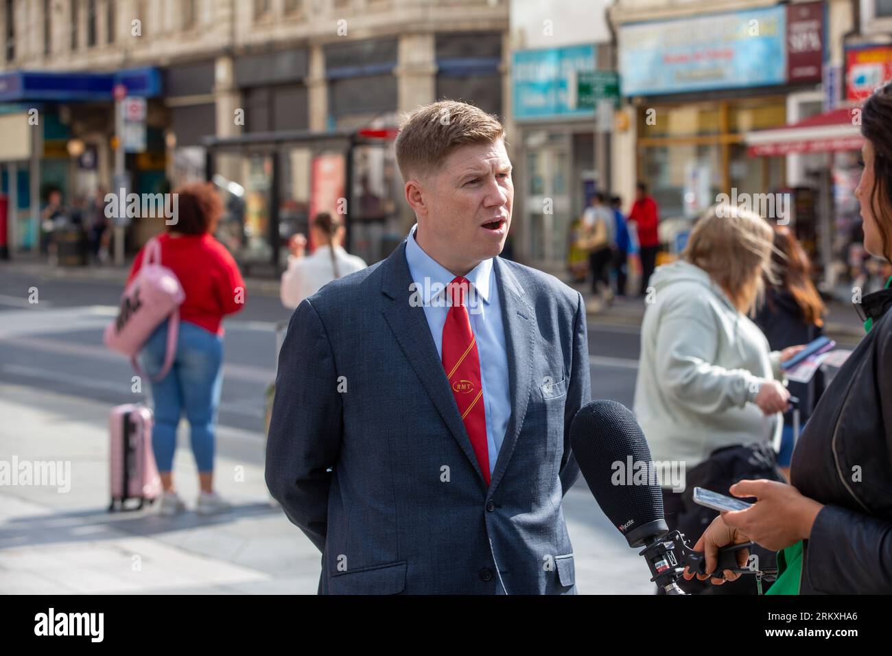 London, England, UK. 26th Aug, 2023. TheÂ Assistant General Secretary ...