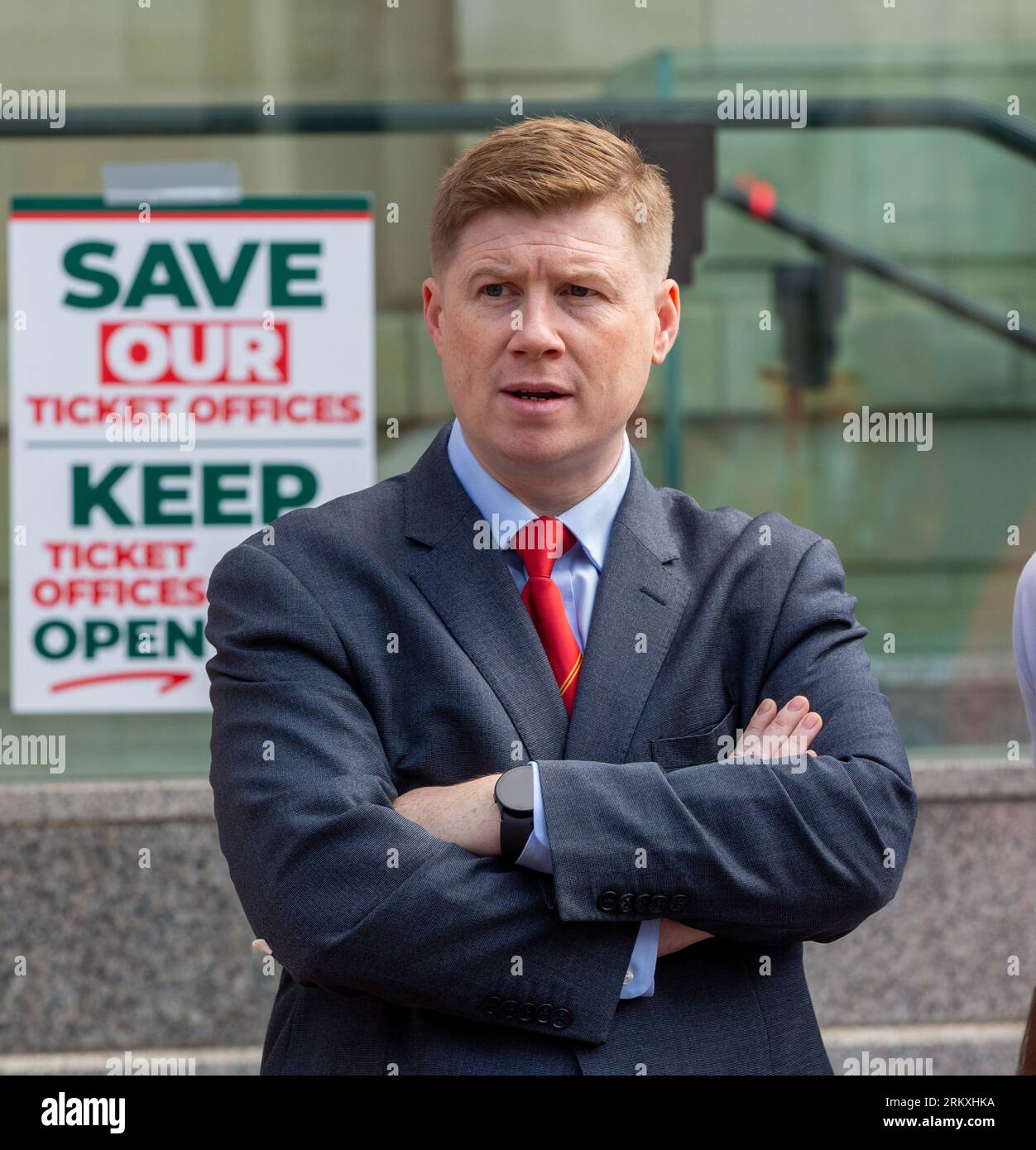London, England, UK. 26th Aug, 2023. TheÂ Assistant General Secretary ...