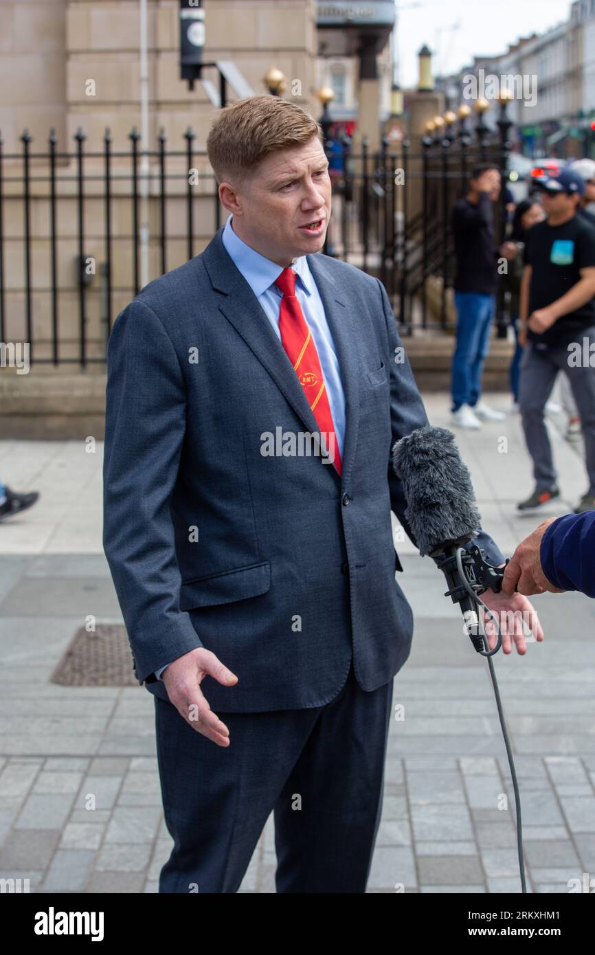 London, England, UK. 26th Aug, 2023. TheÂ Assistant General Secretary ...
