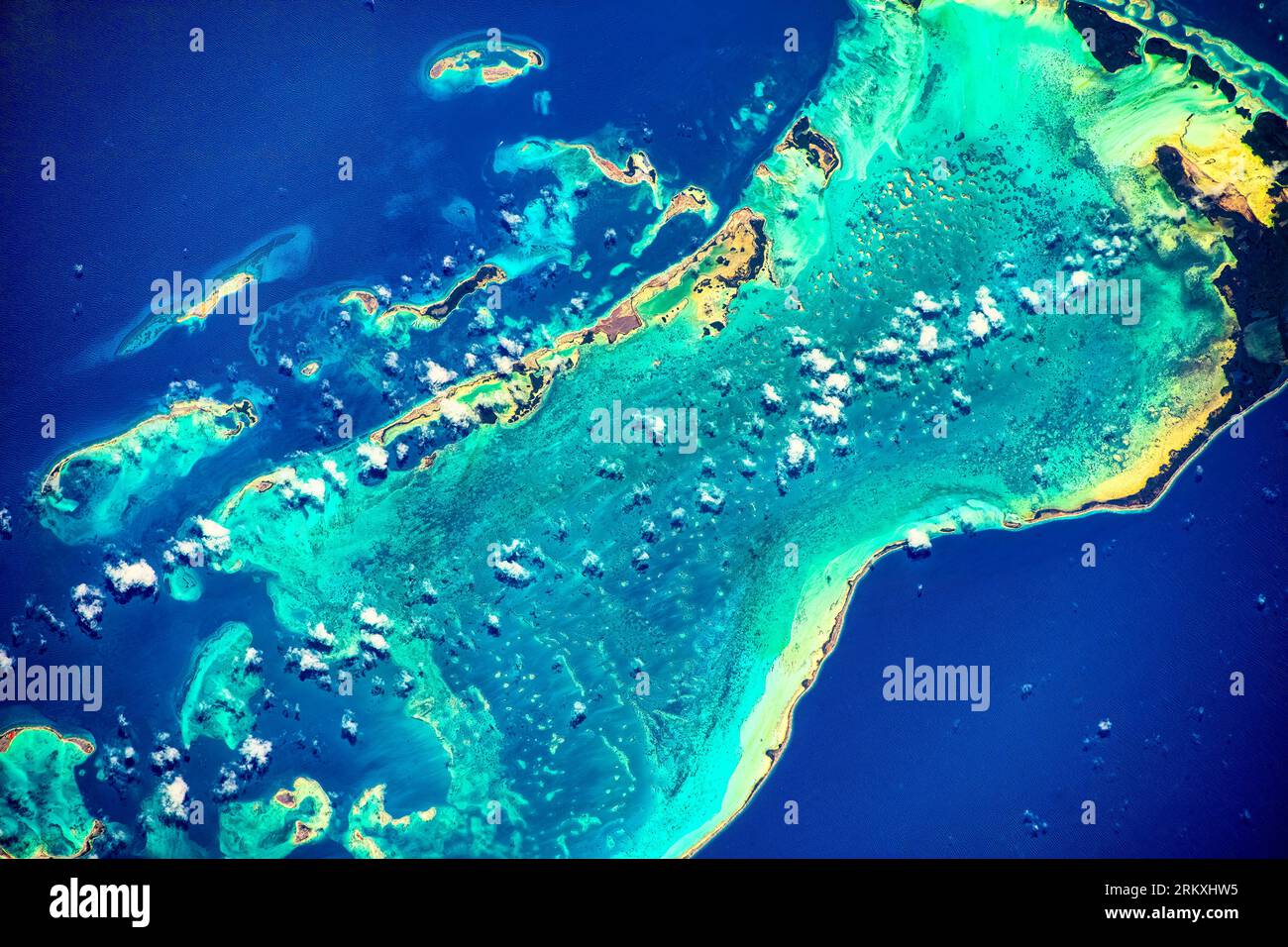 Coastal feature in the area of Aruba and Curacao, VenezuelaDigital ...