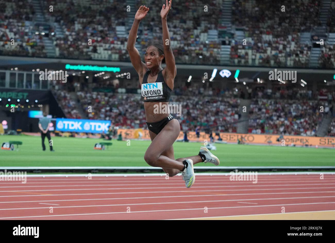 Thea LAFOND of DMA Final TRIPLE JUMP WOMEN during the World Athletics ...