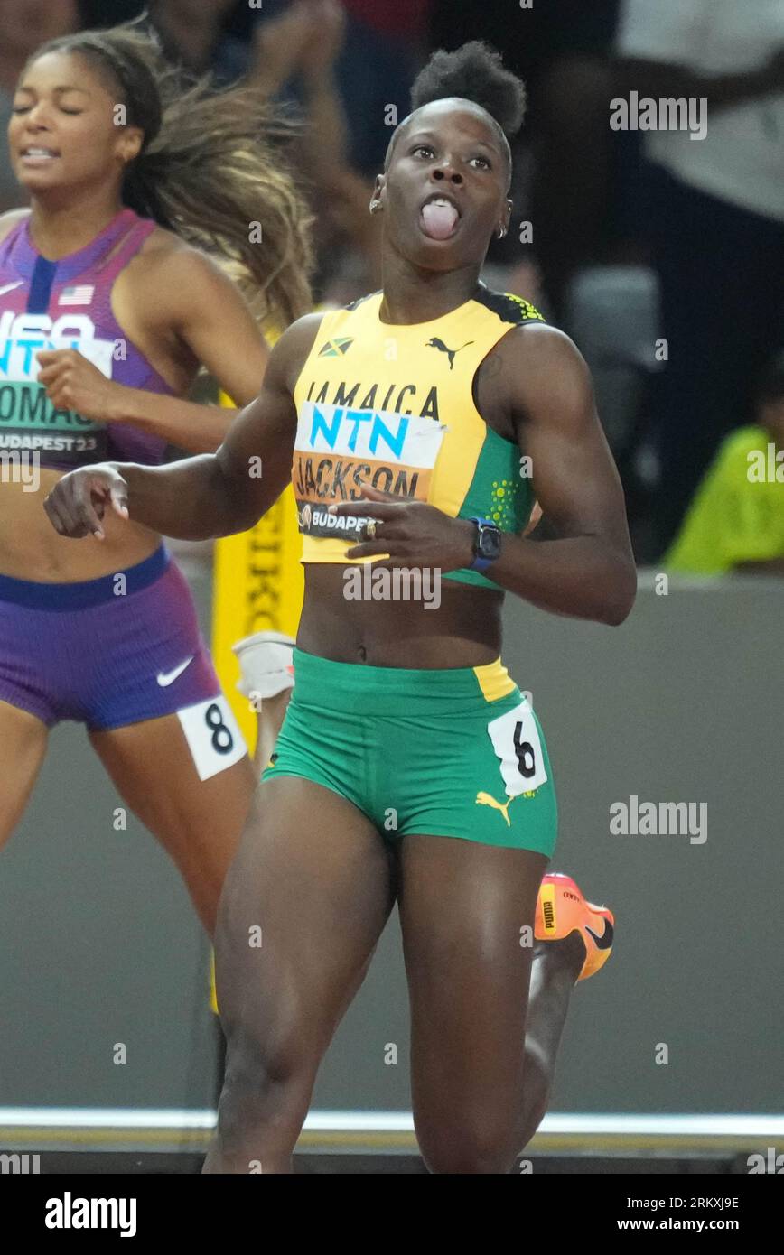 Shericka JACKSON of JAM Final 200 METRES WOMEN during the World ...