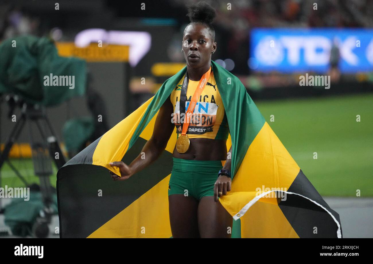Budapest, Hungary. 26th Aug, 2023. Shericka JACKSON of JAM Final 200 ...