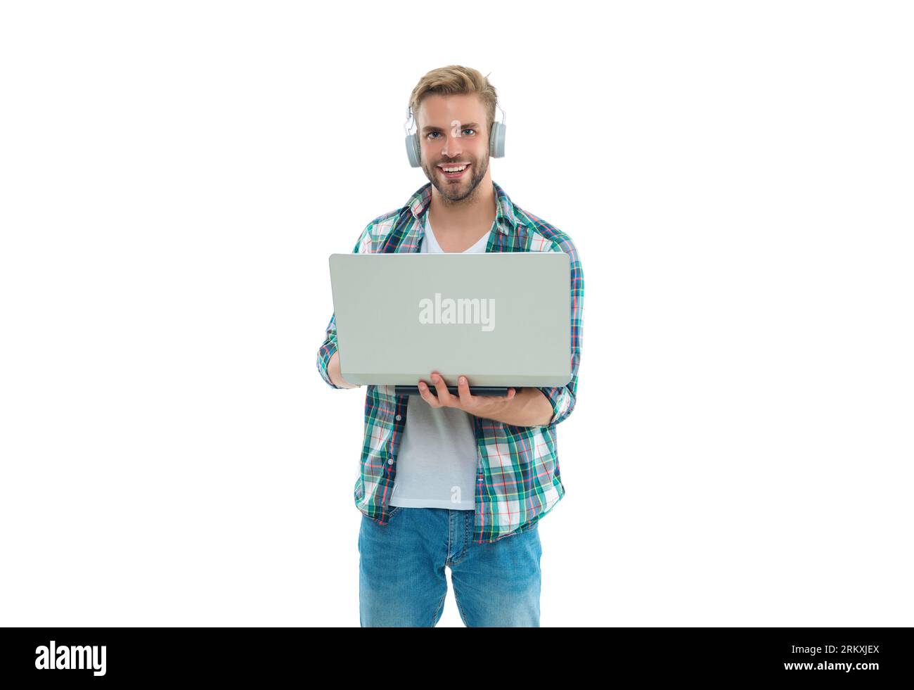 Check email freelance man Cut Out Stock Images & Pictures - Alamy