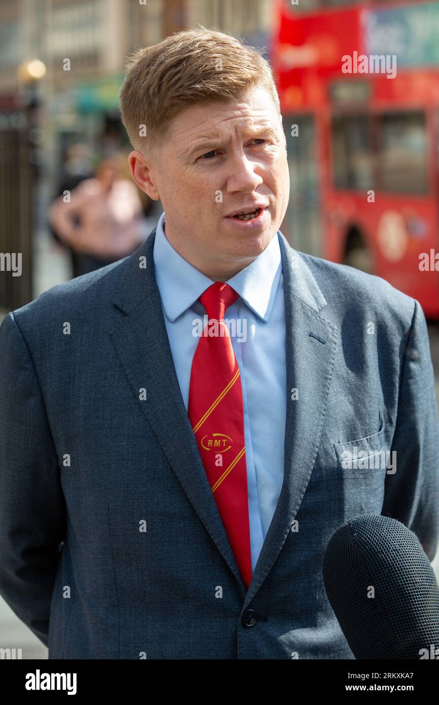 London, England, UK. 26th Aug, 2023. TheÂ Assistant General Secretary ...