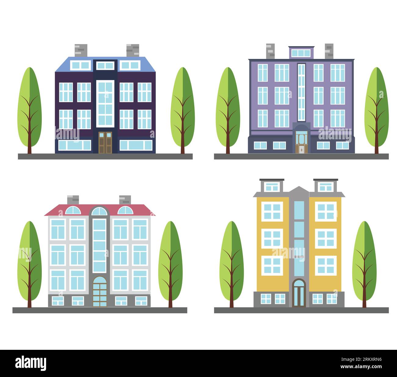 Scandinavian infrastructure Stock Vector Images - Alamy