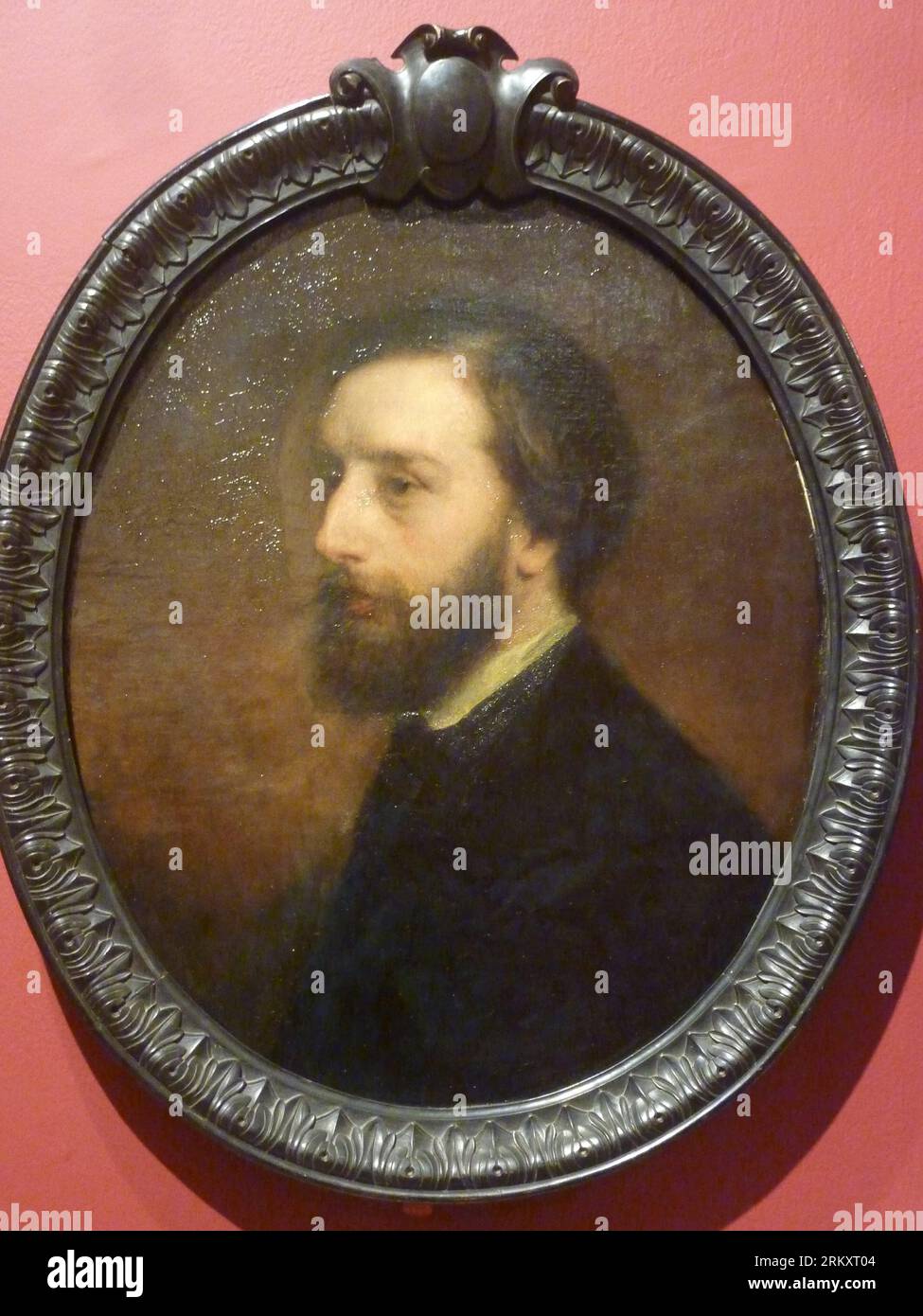 Portrait de l'artiste circa 1844-1854 by Louis Gustave Ricard Stock ...