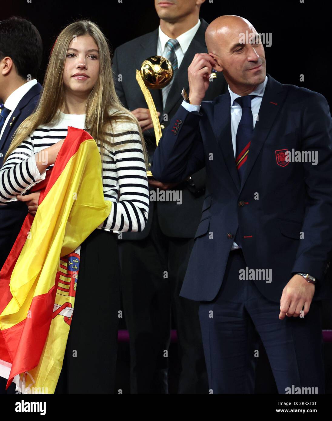 File photo dated 20-08-2023 of Spanish FA president Luis Rubiales. FIFA ...