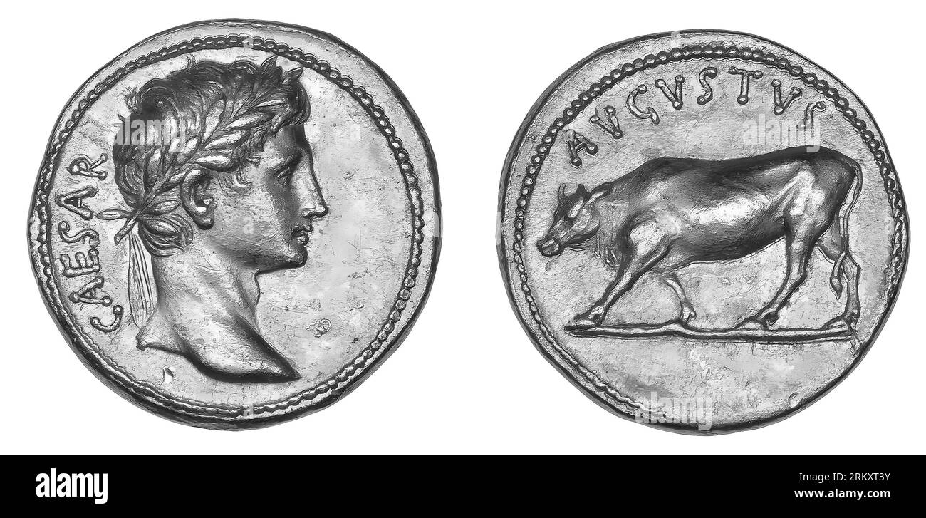 Octavian coin hi-res stock photography and images - Alamy