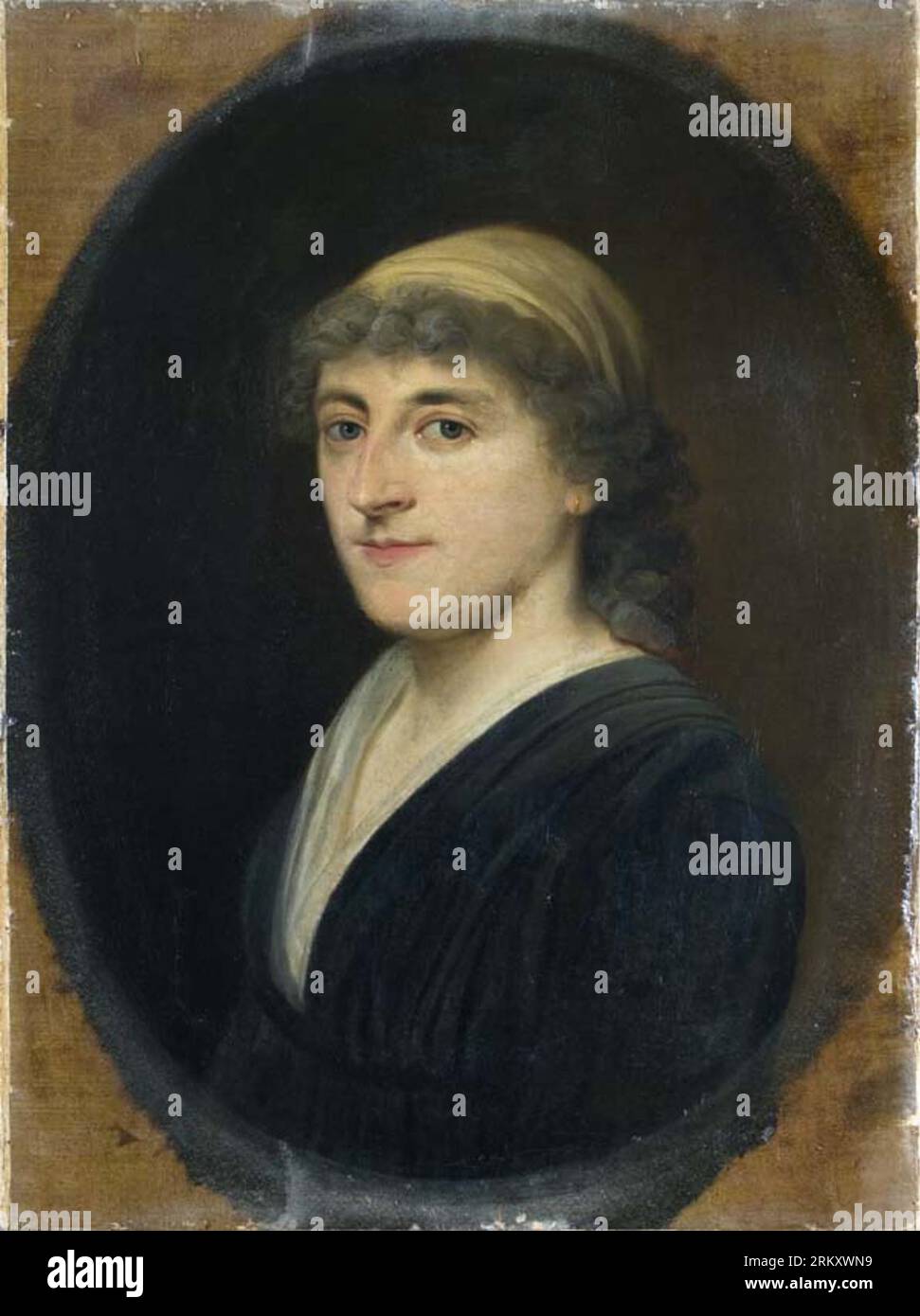 Portret van Jacomina van Nijmegen Salomonsdr. 1837 by Taco Scheltema ...