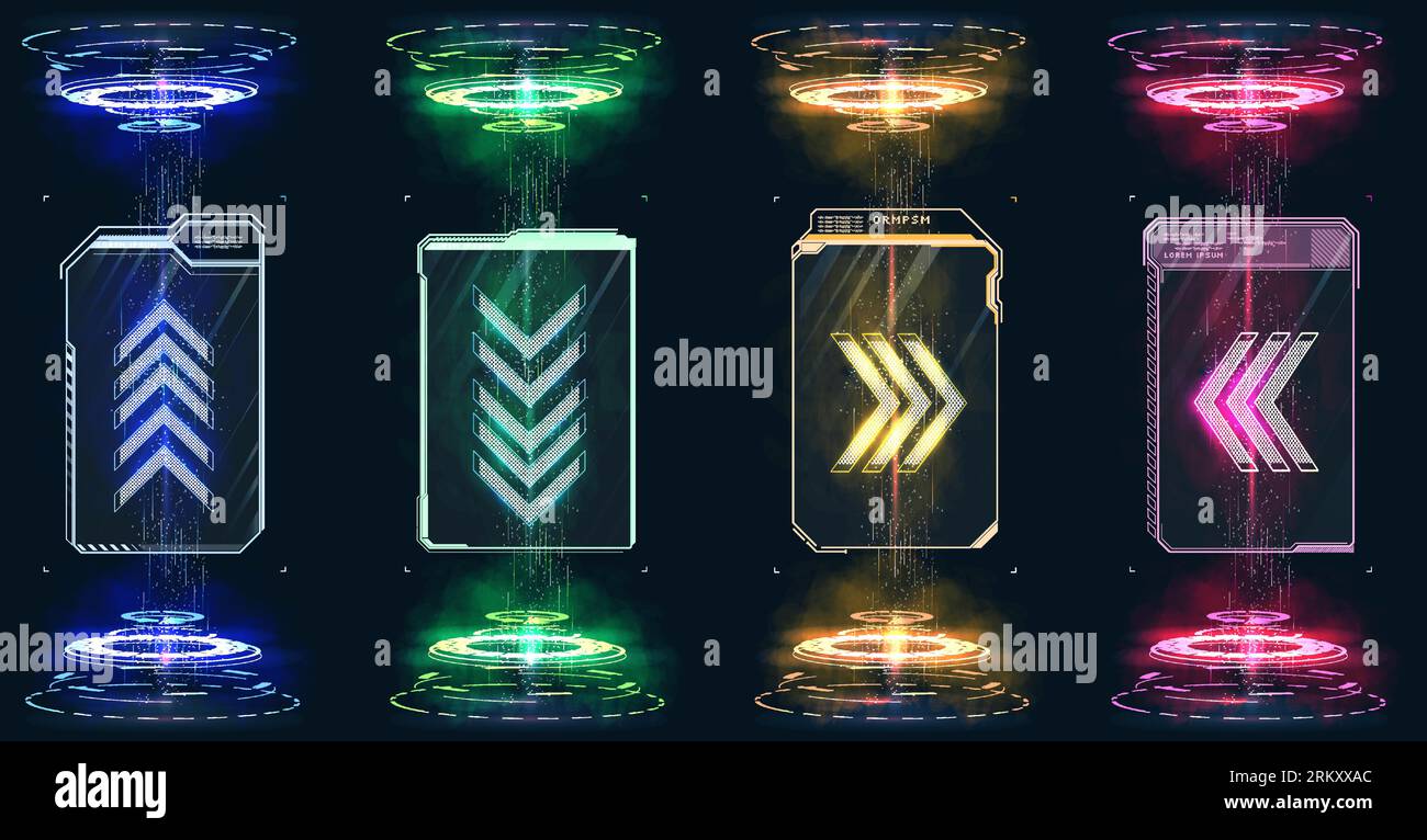 Futuristic Vector HUD Interface Screen Design. Digital callouts titles ... Futuristic Vector HUD Interface Screen Design. Digital callouts titles ...