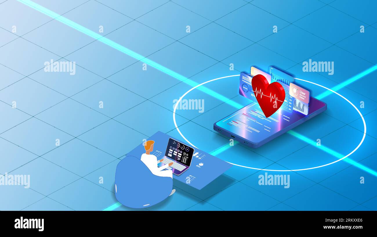 Online doctor and medical consultation. Pharmaceutical research ...