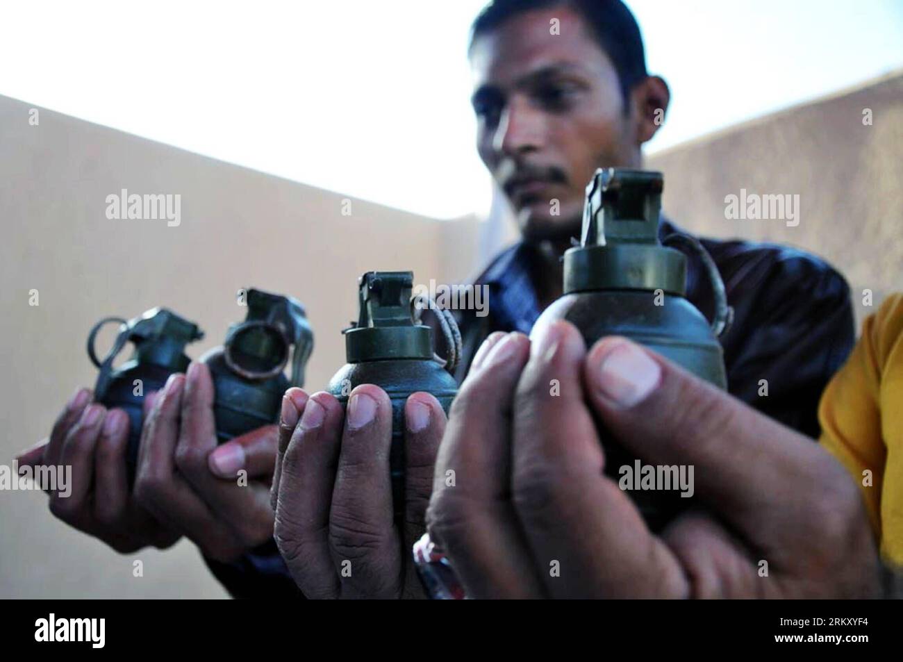 Cid seized weapons hi-res stock photography and images - Alamy