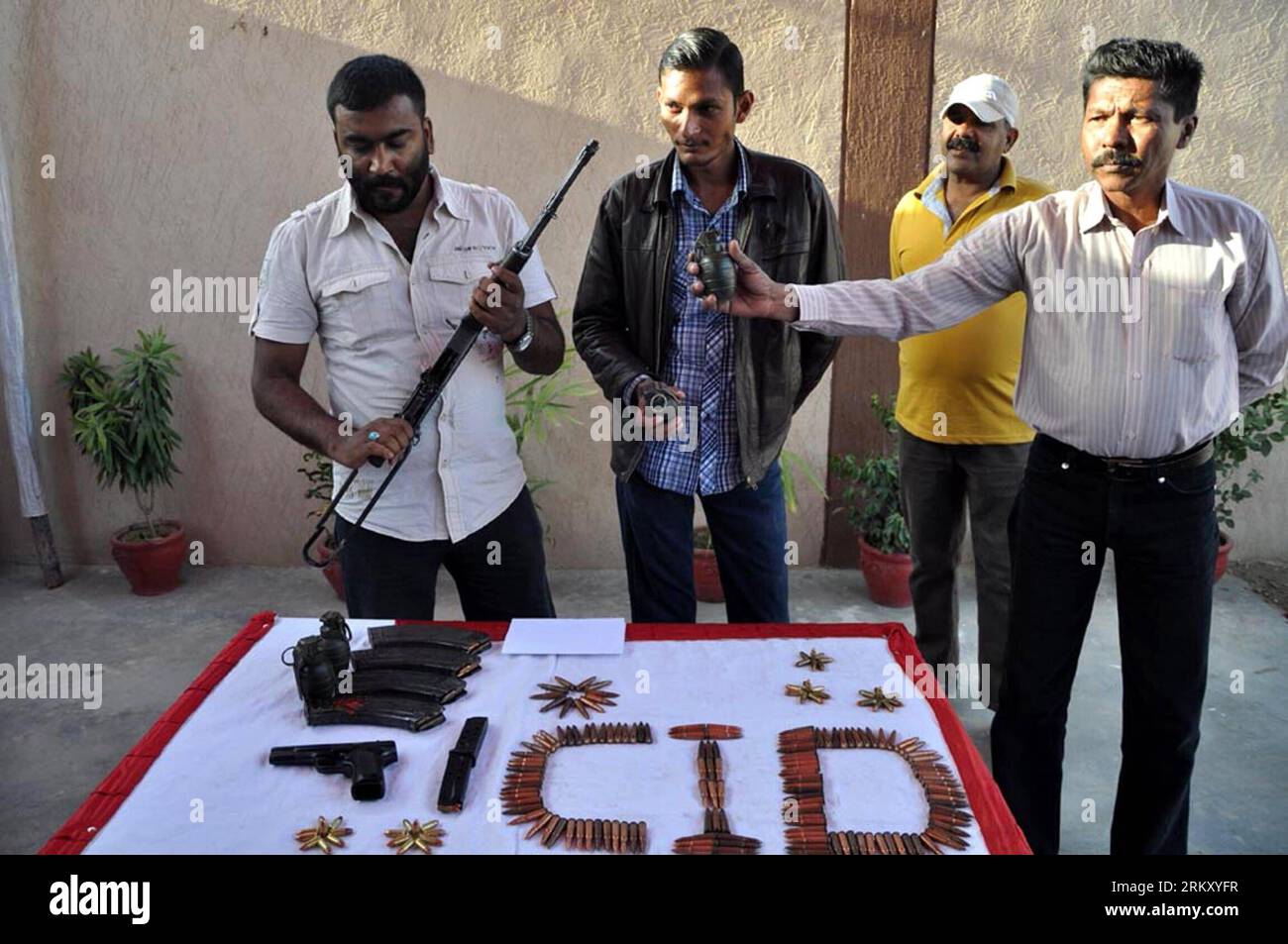 Cid seized weapons hi-res stock photography and images - Alamy