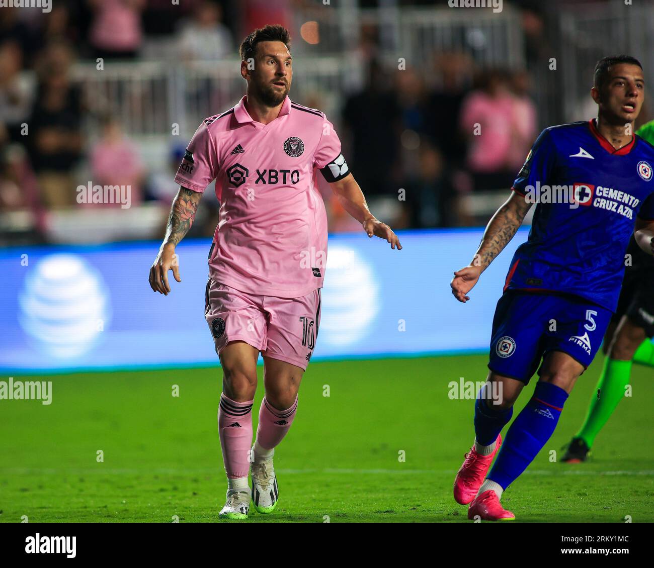 Lionel Messi in action - Inter Miami CF v Cruz Azul at DRV PNK Stadium ...