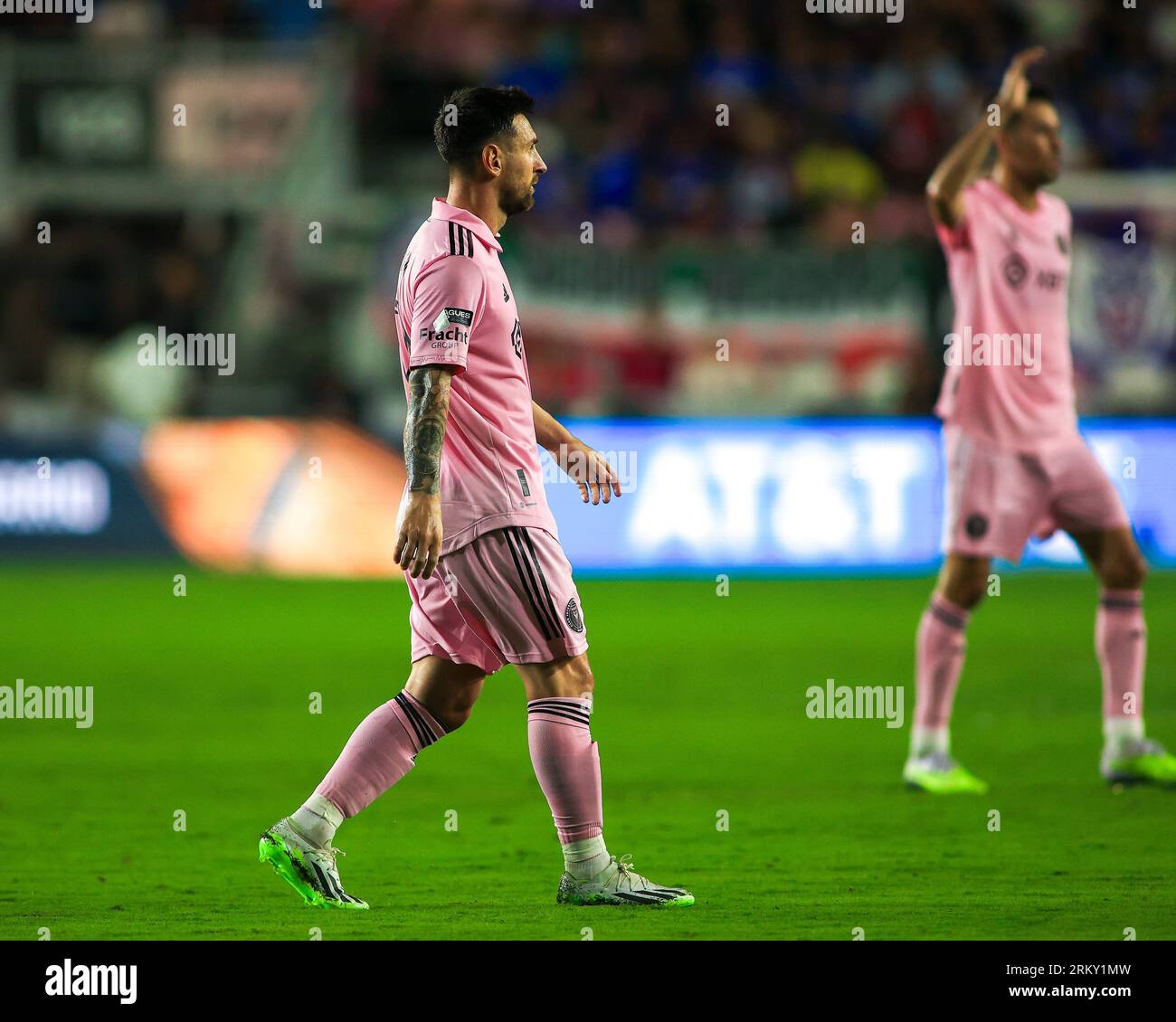 Lionel Messi in action - Inter Miami CF v Cruz Azul at DRV PNK Stadium ...