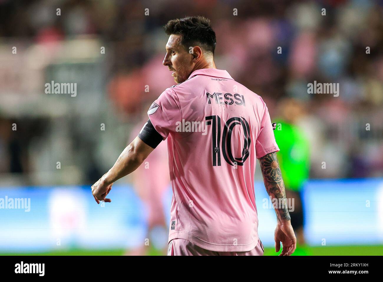 Lionel Messi in action - Inter Miami CF v Cruz Azul at DRV PNK Stadium ...