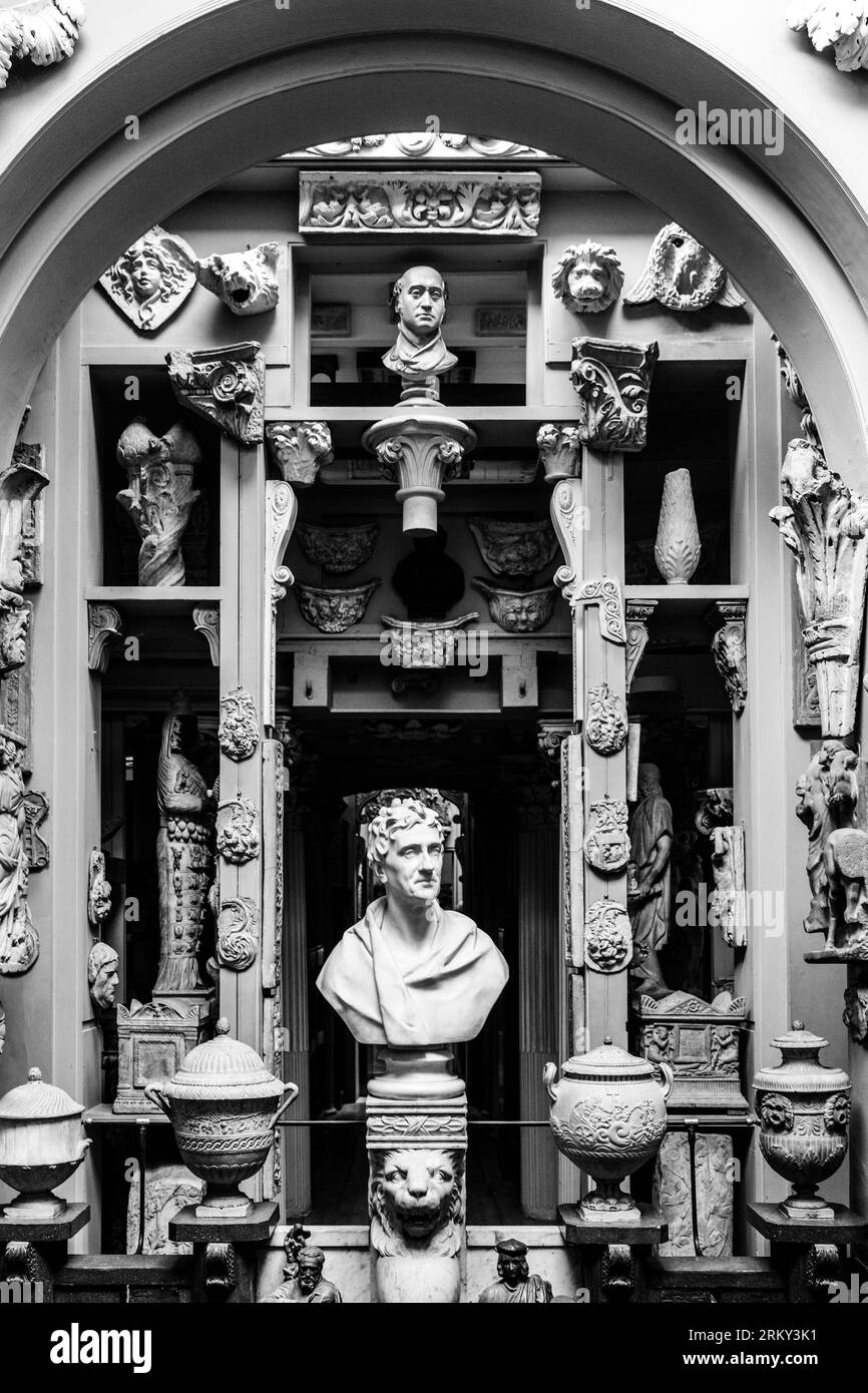 John Soane Museum Stock Photo - Alamy